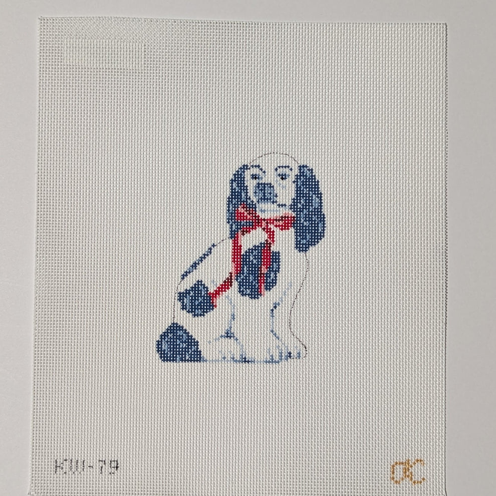 Staffie w. Red Bow | The Point of it All – The Point of It All