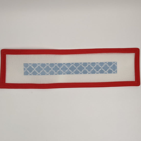 Quatrefoil Key Fob Light Blue | The Point of it All – The Point of It All